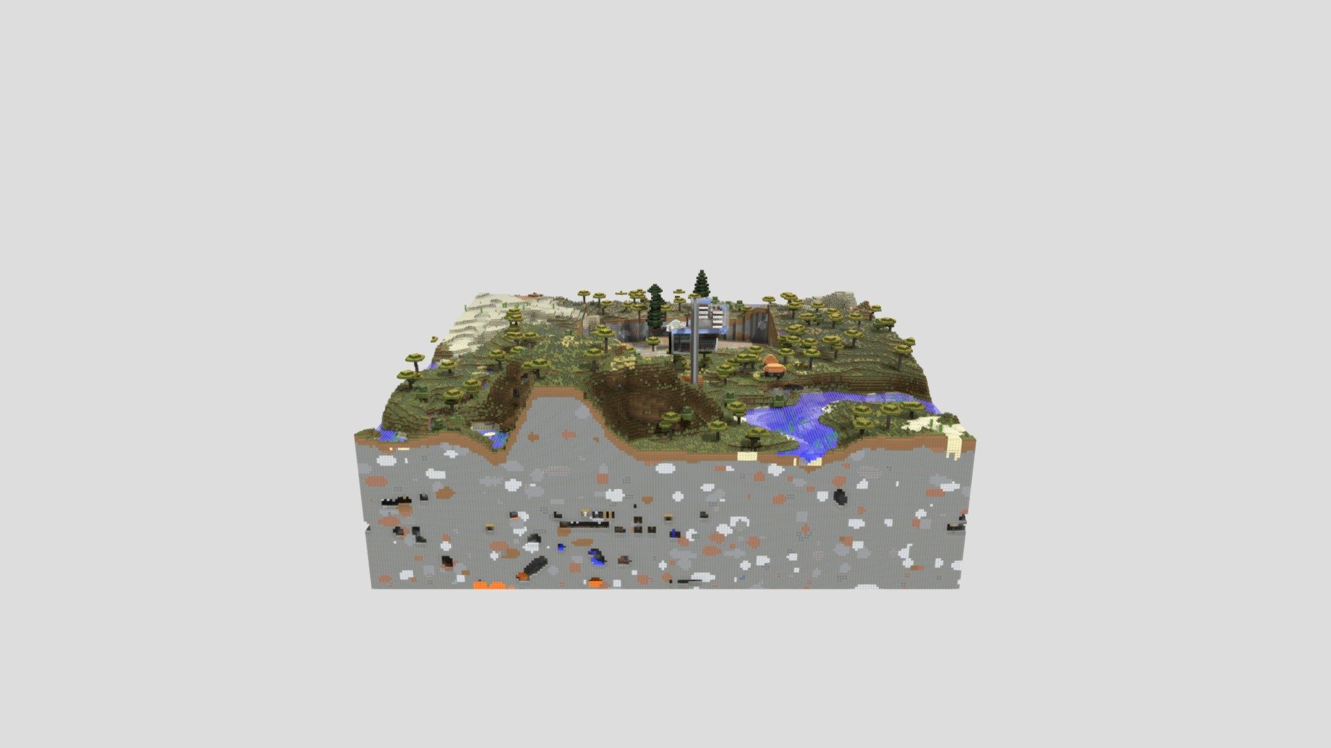 Road to SMP - 3D model by darkmoon2552 [810d021] - Sketchfab