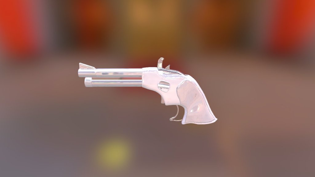Mechanical pistol - 3D model by 9999 [810dd6c] - Sketchfab