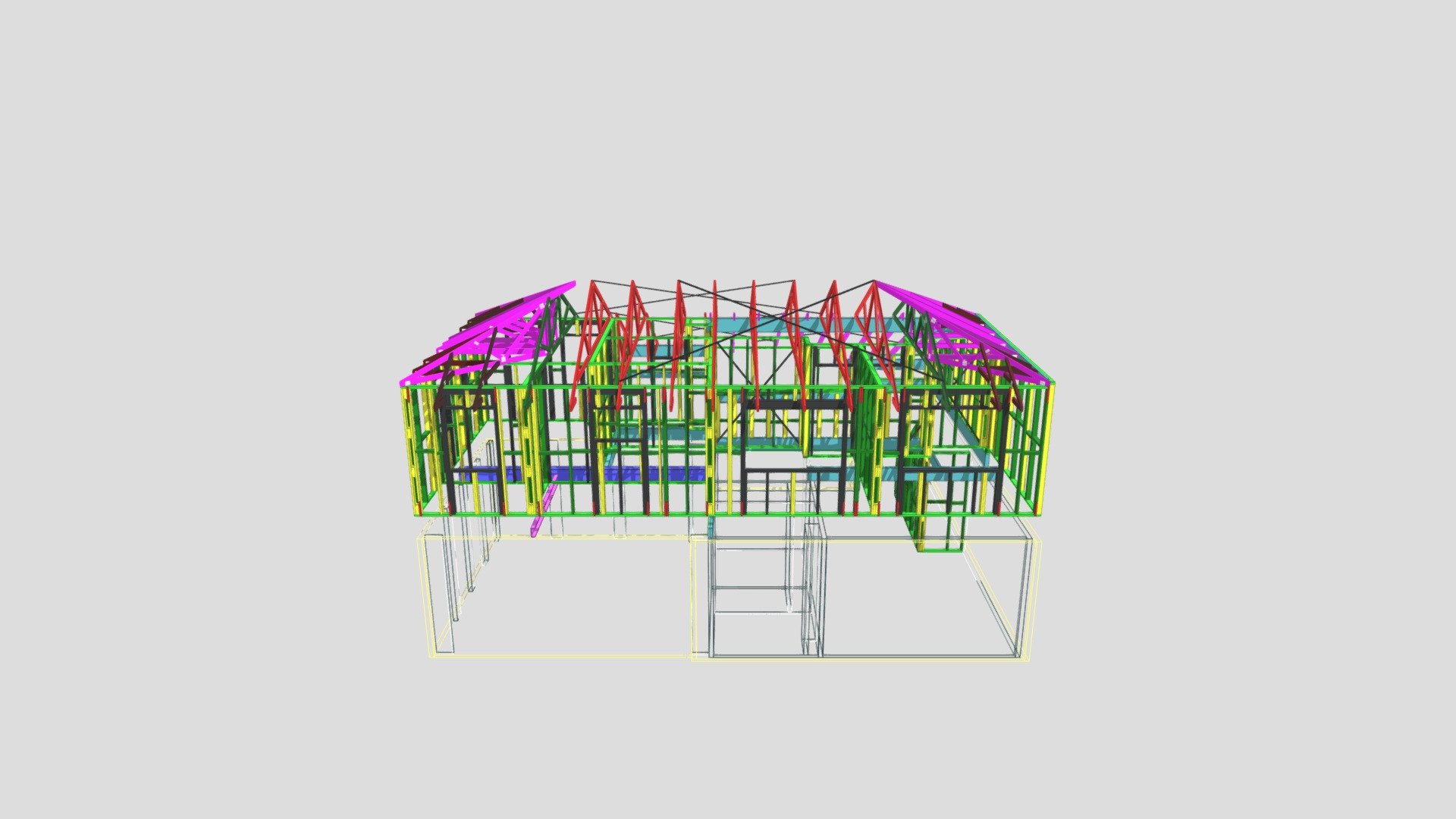 3903 - 3D Roof Layout - 3D model by bweir85 [810e79e] - Sketchfab