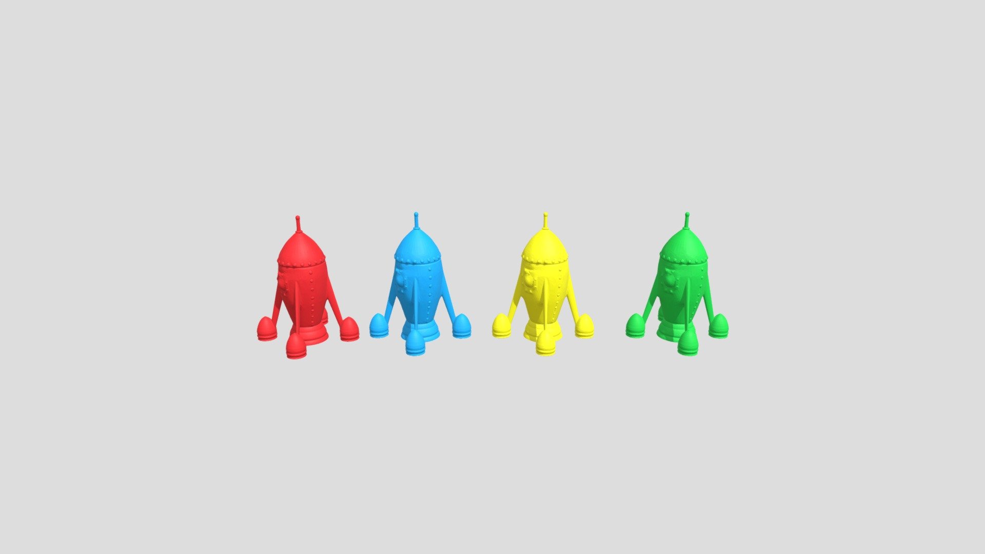 3d boardgame spaceship pieces - Download Free 3D model by unclutched ...