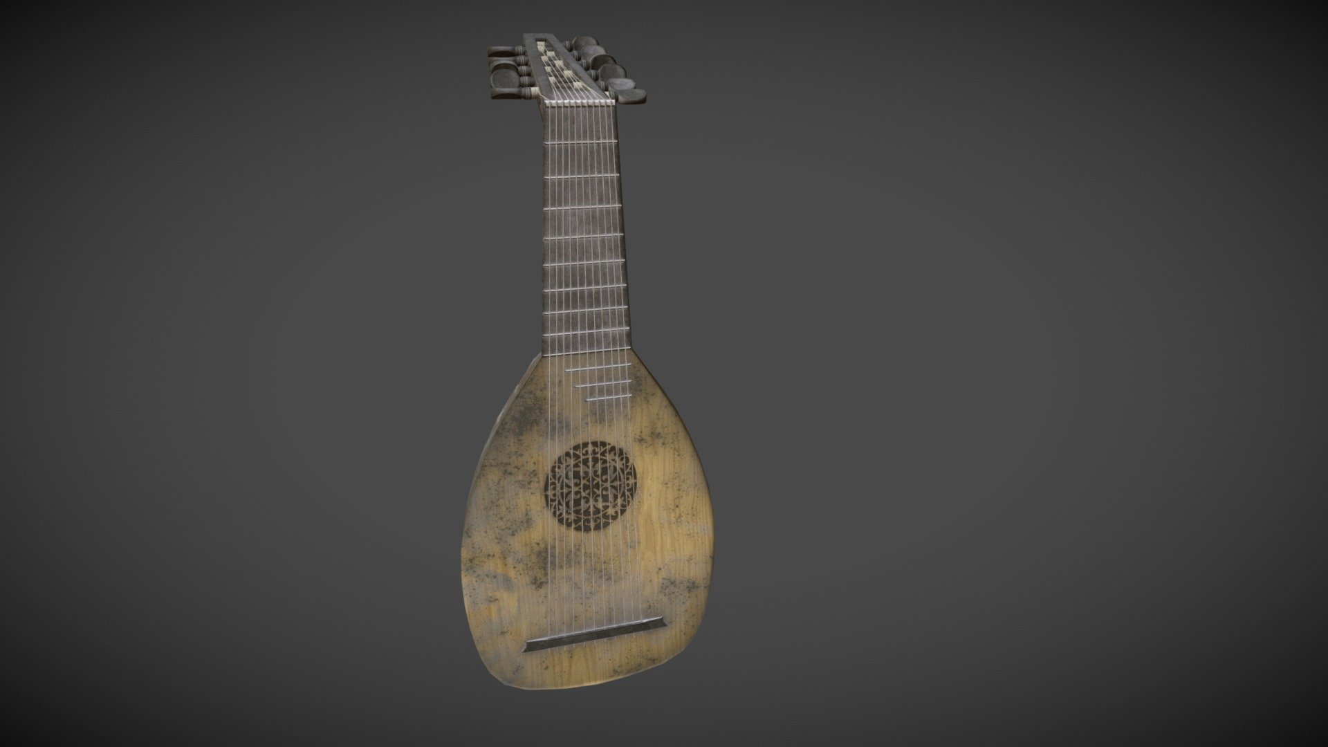 Lute_LP - Download Free 3D model by SergeyZhizhikin [810f6de] - Sketchfab
