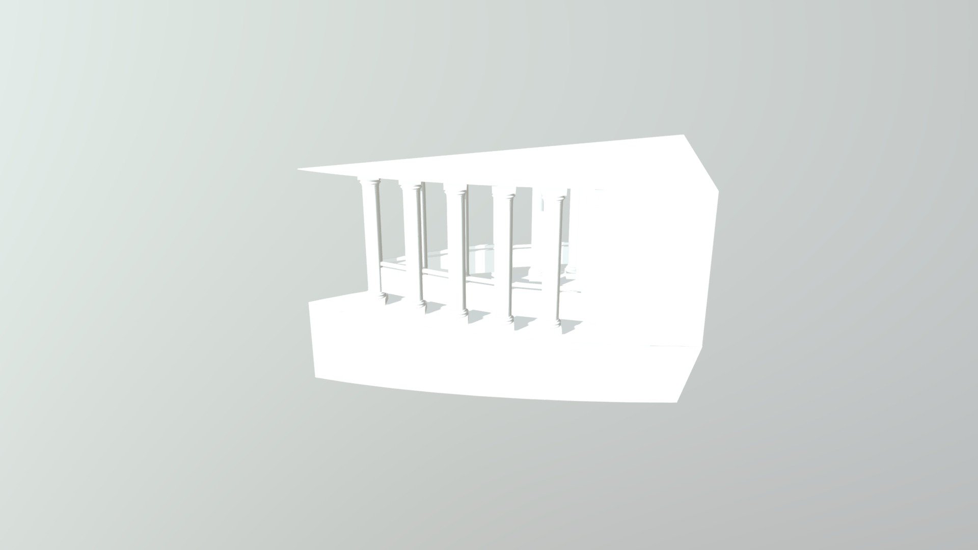 Doric Pillar Ship - 3D model by jdspence [810f7db] - Sketchfab