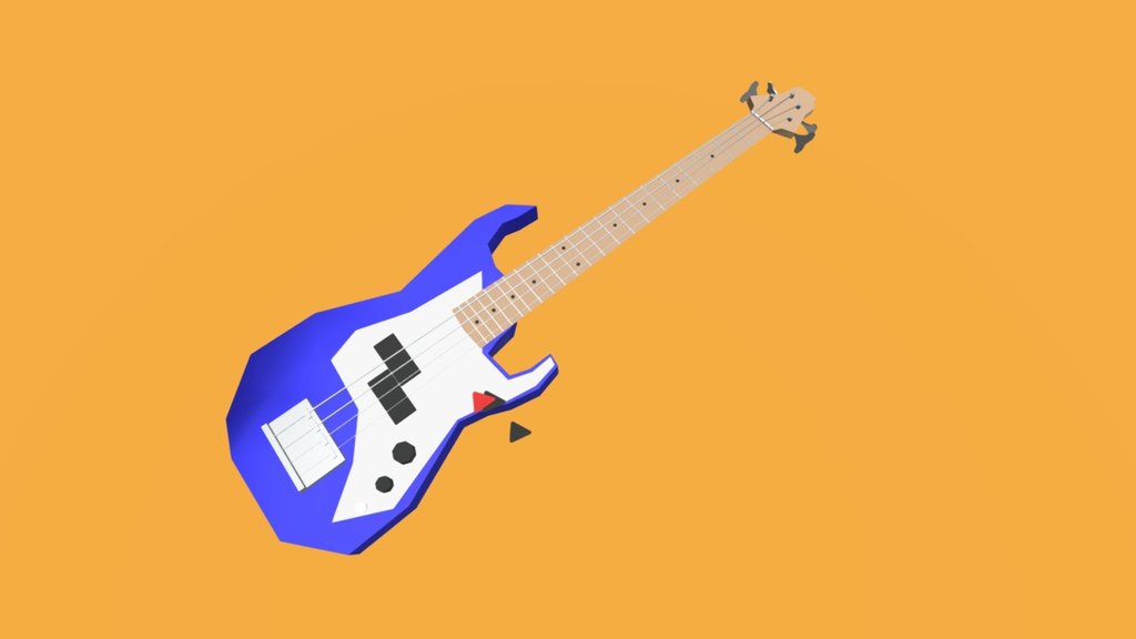 Bass Guitar - 3D model by Alexander Prokopchuk (@szxz) [8111367 ...