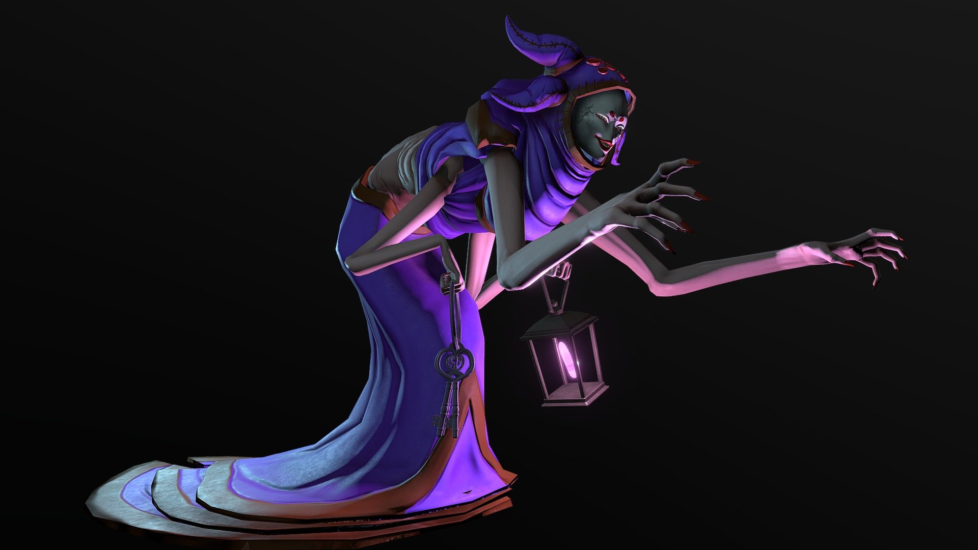 Spectre - Walk Cycle - 3D model by CrimsonWonders [811146a] - Sketchfab