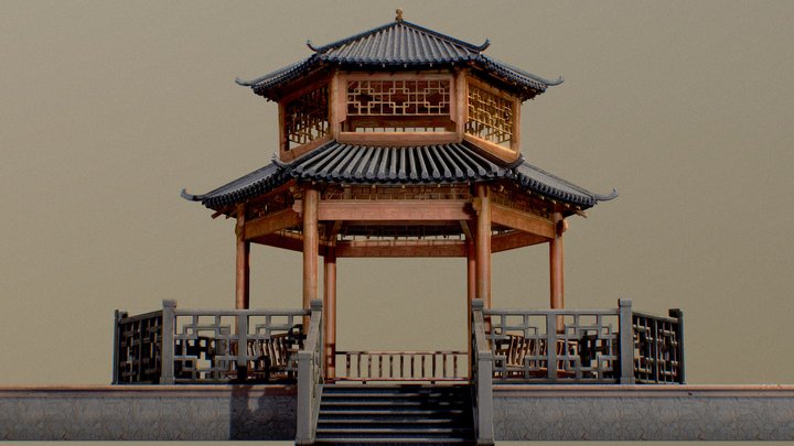 Pavilion 3D models - Sketchfab