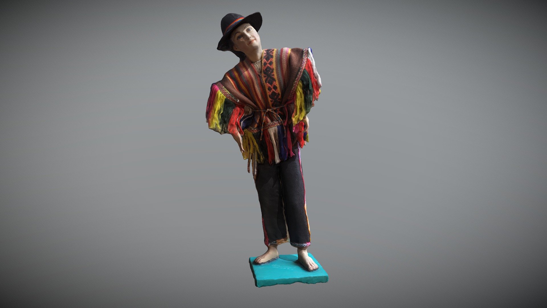 16 MUSICO CUSQUEÑO - 3D model by mincetur [81129d0] - Sketchfab