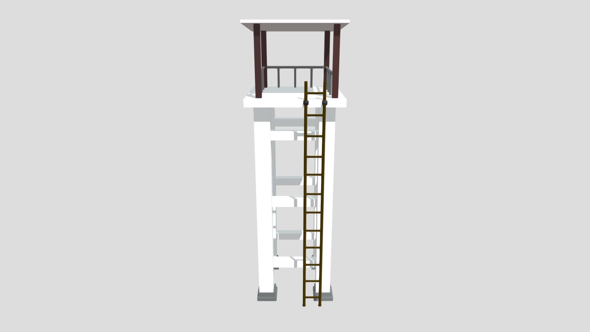 Watch Tower (made By myself) - 3D model by Doggy_art19 (@alignat420 ...