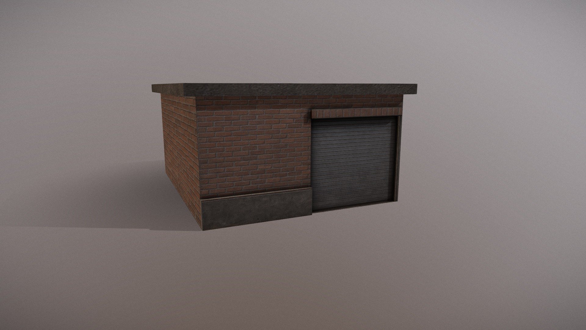 Lowpoly Urban Garage - Download Free 3D model by AspectStudios ...