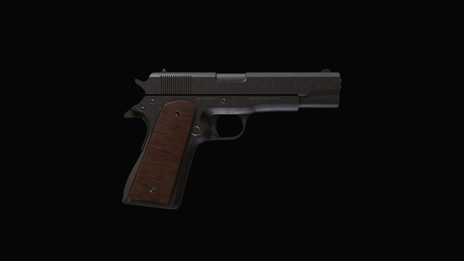 Colt M1911 - 3D model by H3SYR (@ongezell) [8114725] - Sketchfab
