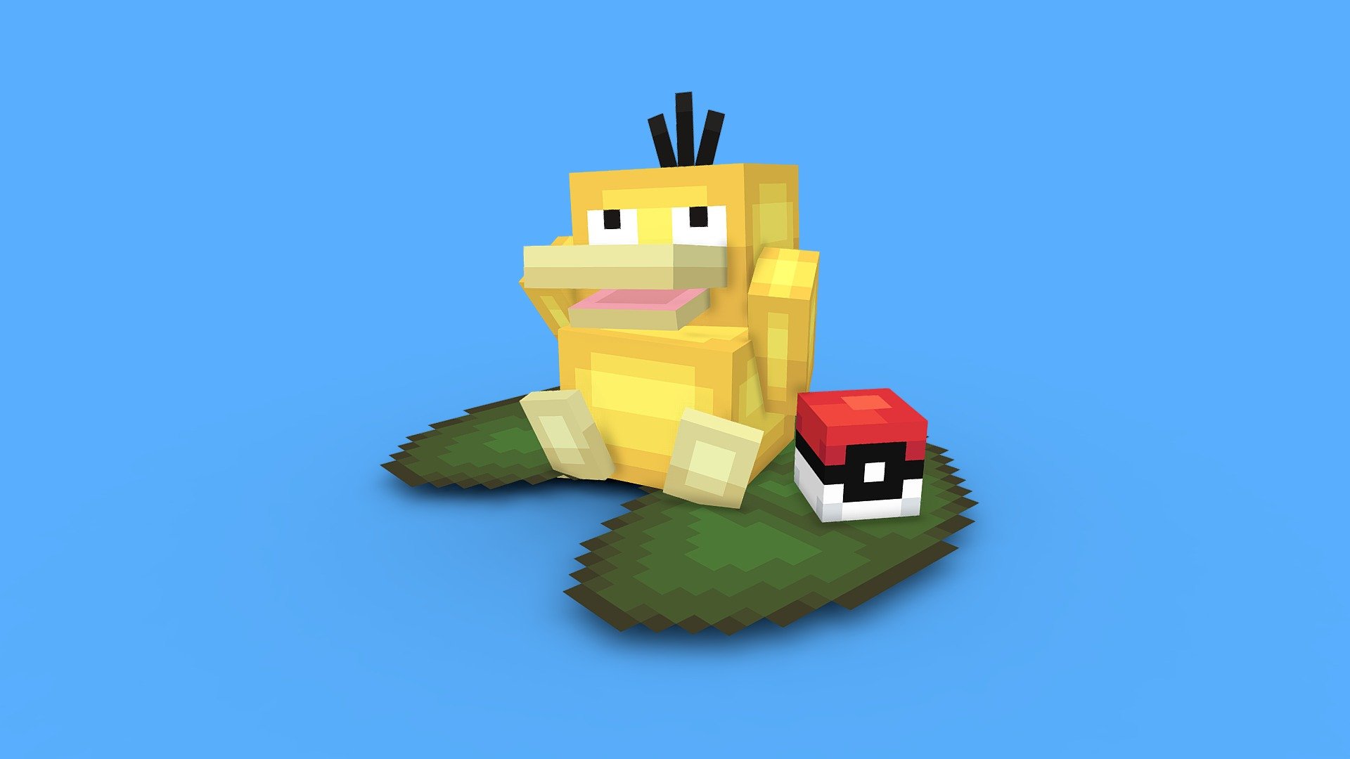 Psyduck - 3D model by V-Artistry (@Vahlgoul) [81156be] - Sketchfab
