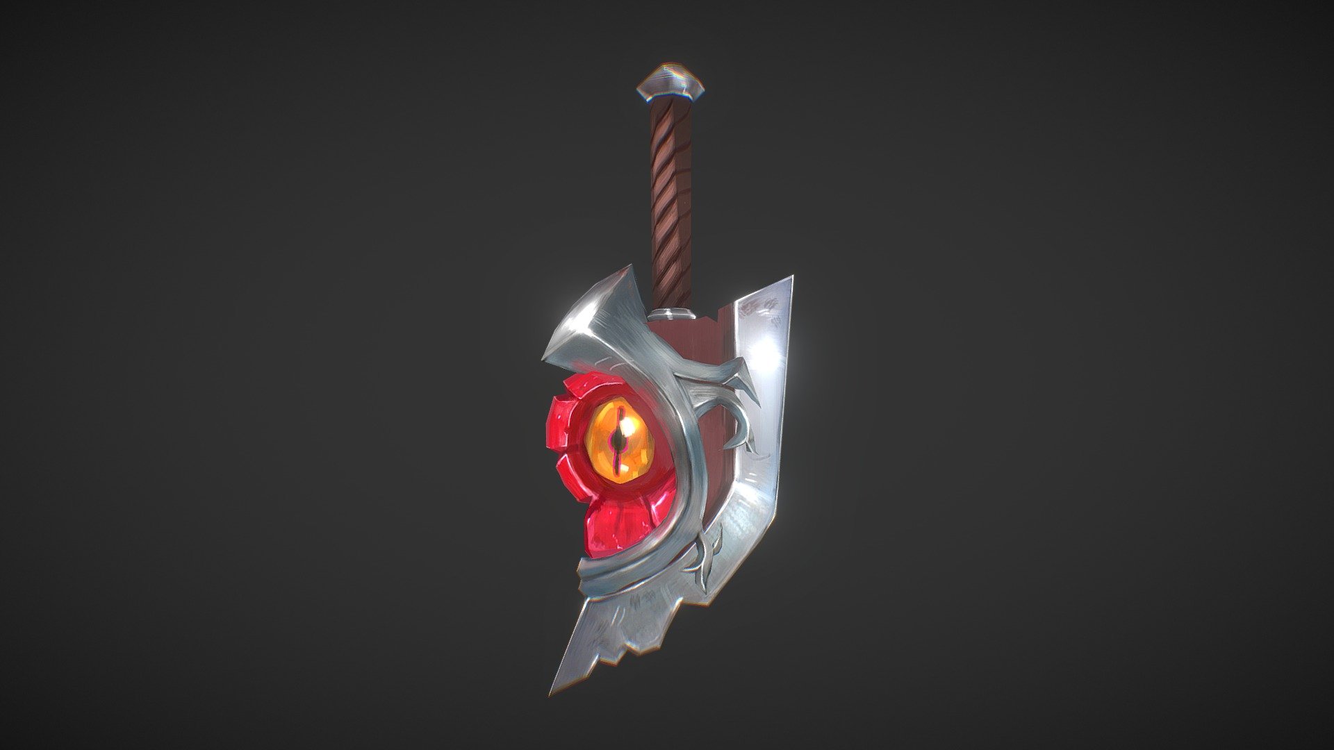 Octo Sword - 3D model by xmoart [811618f] - Sketchfab