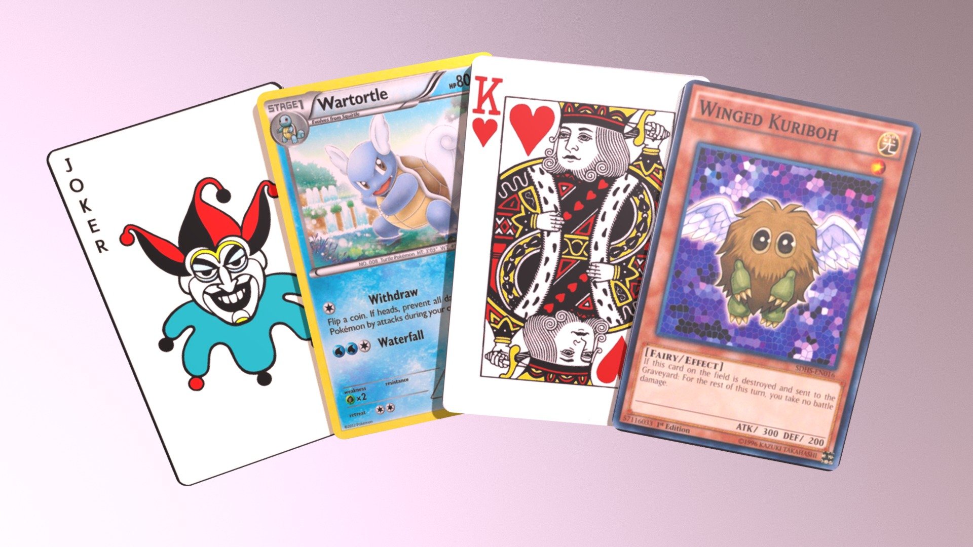 Four Famous Cards - Download Free 3D model by 3braxton [8116aaa ...