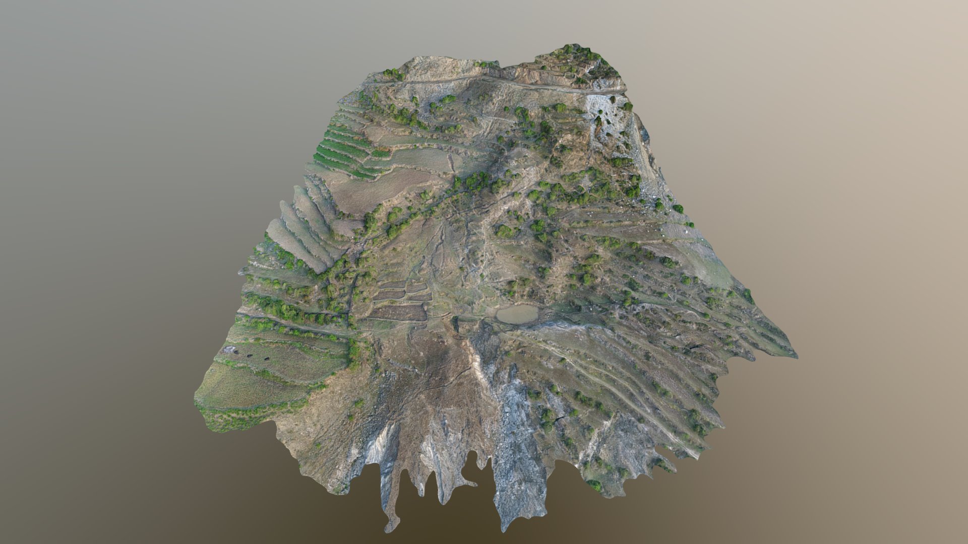 Nepal Simplified 3d Mesh - 3D model by annasara [8116e94] - Sketchfab