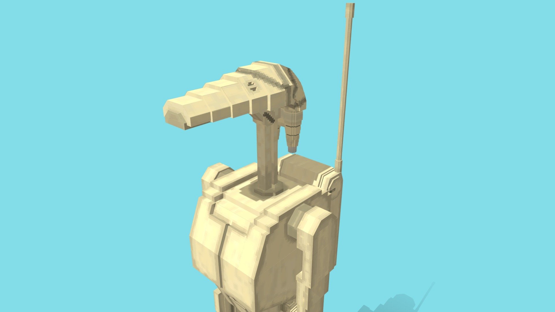 B1 battle droid - 3D model by Dunkan_404 [8117b84] - Sketchfab