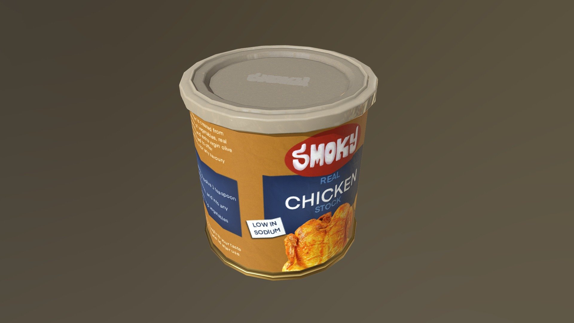 Stock Powder Tin - Download Free 3D model by LittleWhiteElk [81187e4 ...