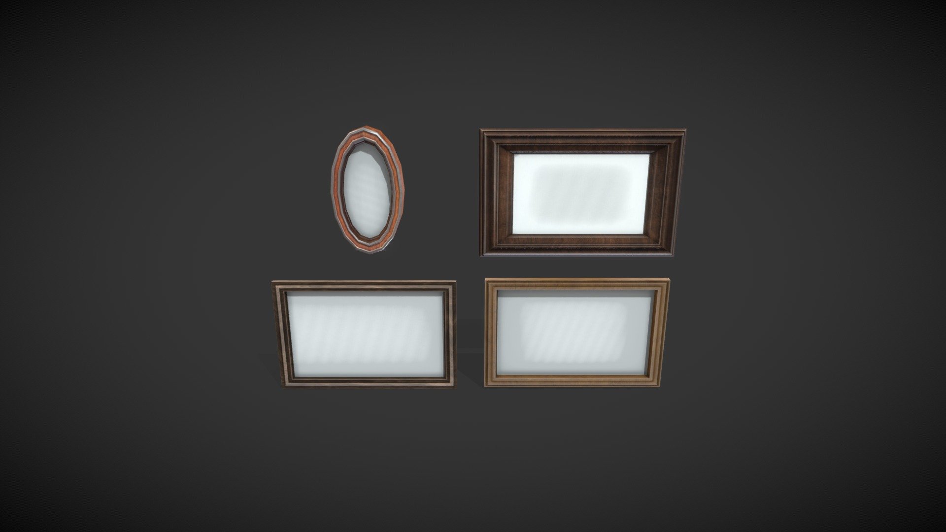 Frames - Buy Royalty Free 3D model by heskilstudio [811a246 ...