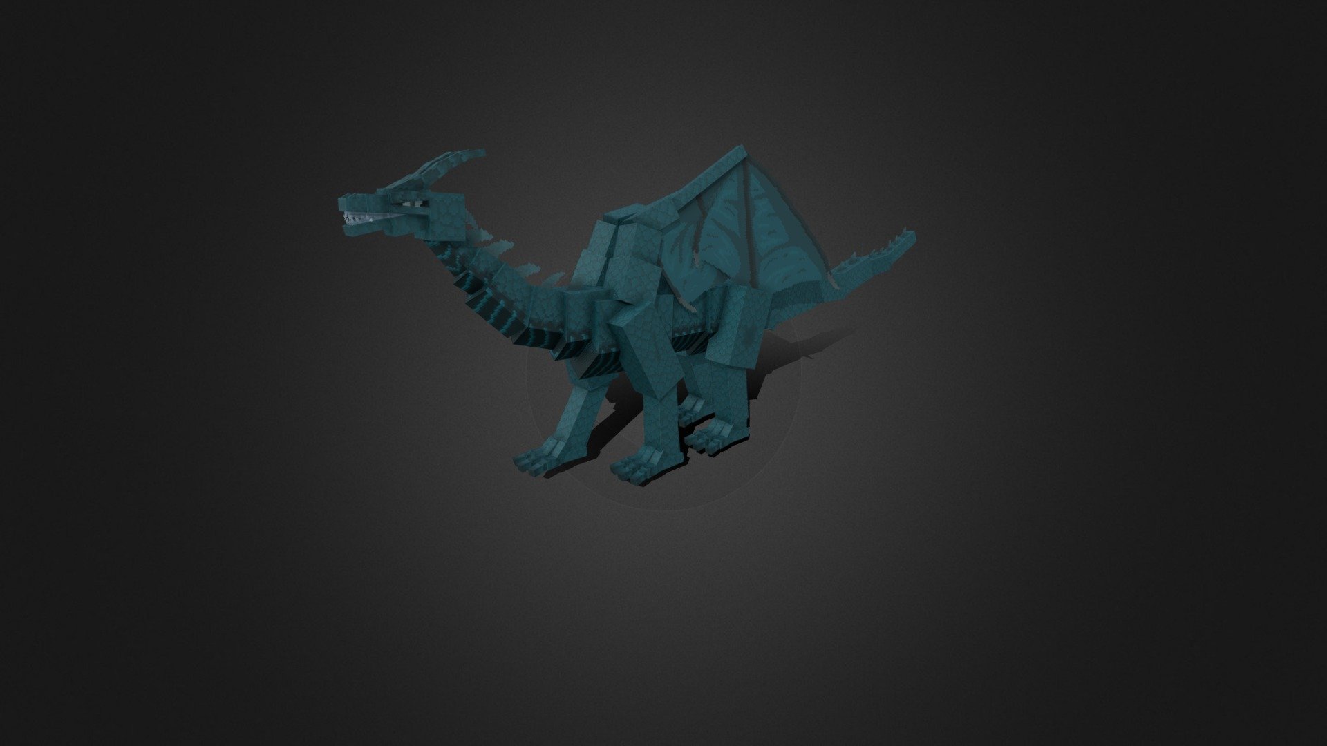 Blue dragon - 3D model by KKev1n (@kevink31) [811aba5] - Sketchfab