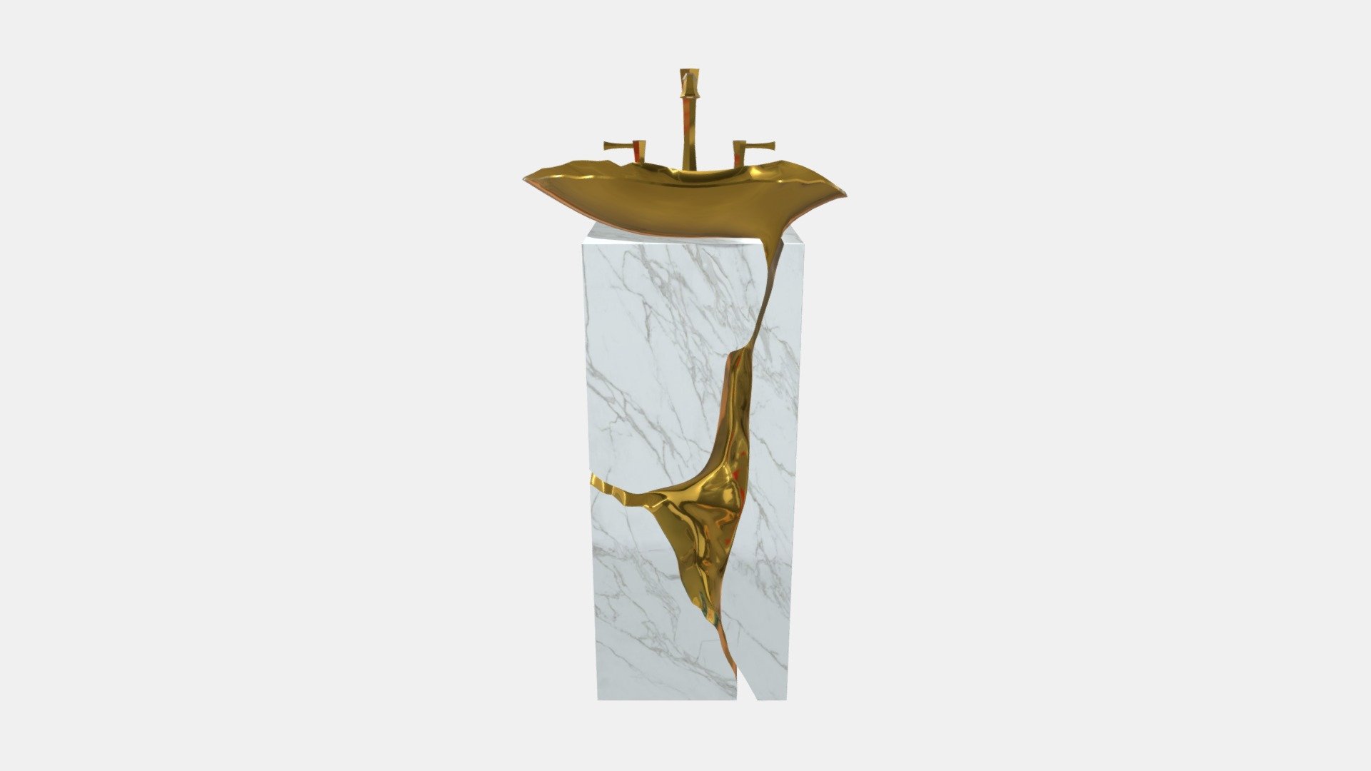 gold basin - Download Free 3D model by hemantcbr [811c384] - Sketchfab