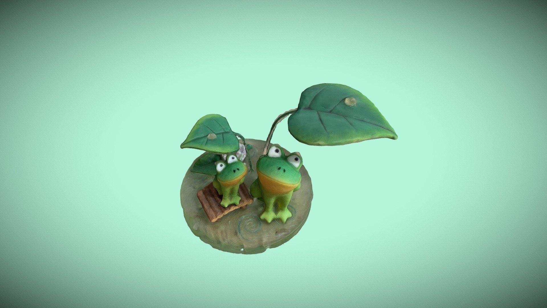 Cute Frogs - 3D model by Koto3D Stephane Vogley (@sayavog) [811f5f8 ...