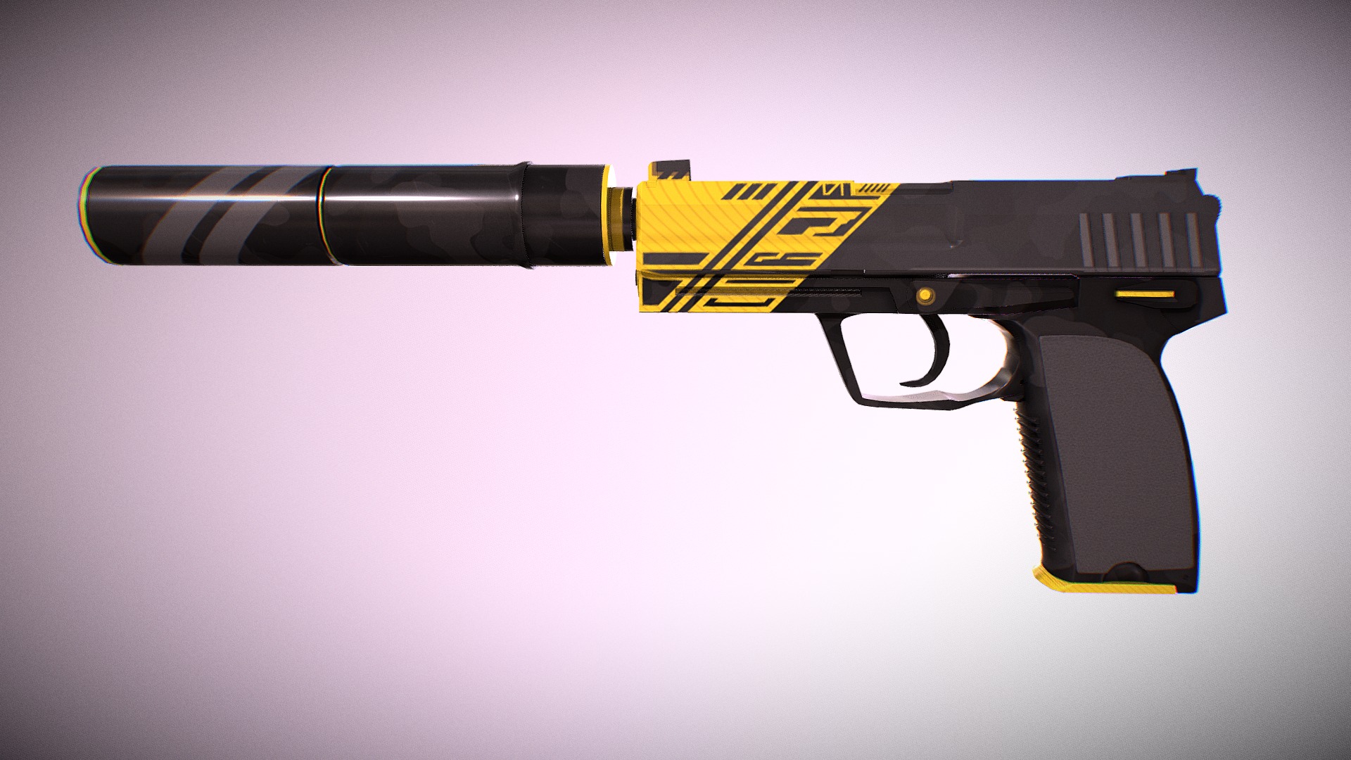 USP-S - 3D model by dwayne_ [811fa5d] - Sketchfab
