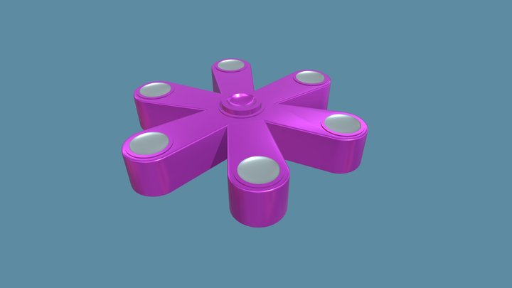 Fidgetspinner 3D models - Sketchfab