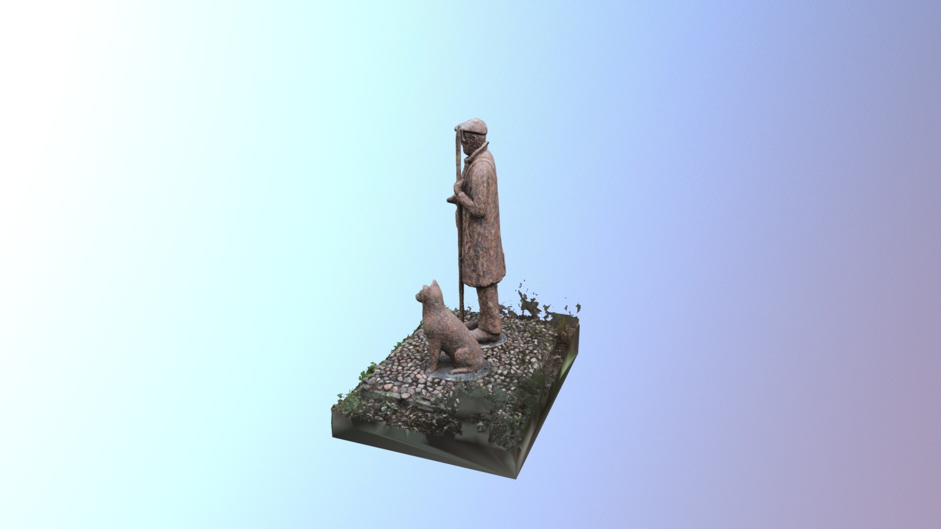 Scheeper en zijn Hond - 3D model by Ruud Hogenberg (@3DRCRC) [812450e ...