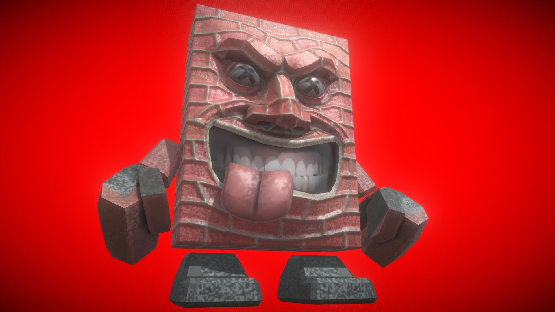 brick guy - Download Free 3D model by photon (that one larry) (@Professor_E12) [8125d7e] - Sketchfab