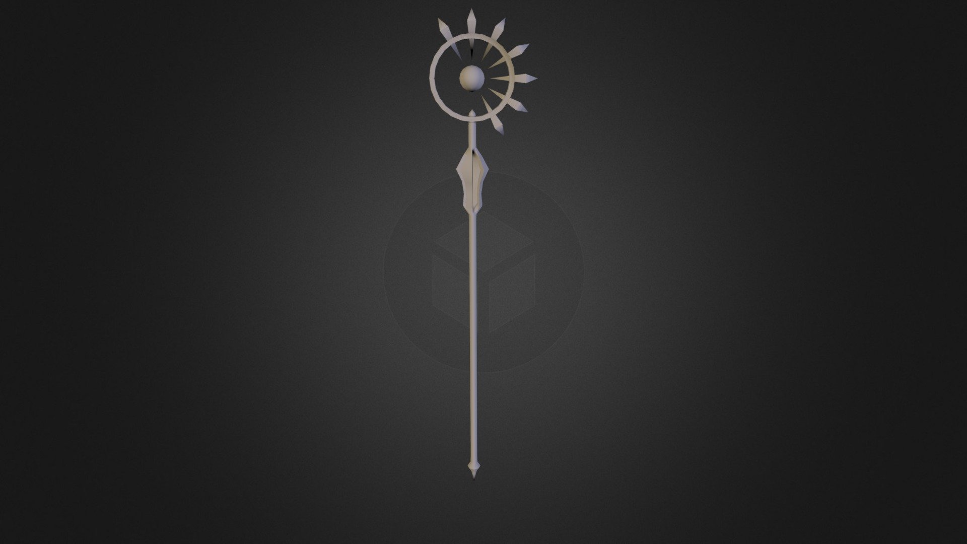 Scepter - 3D model by BenjaminHuguenin [8126650] - Sketchfab