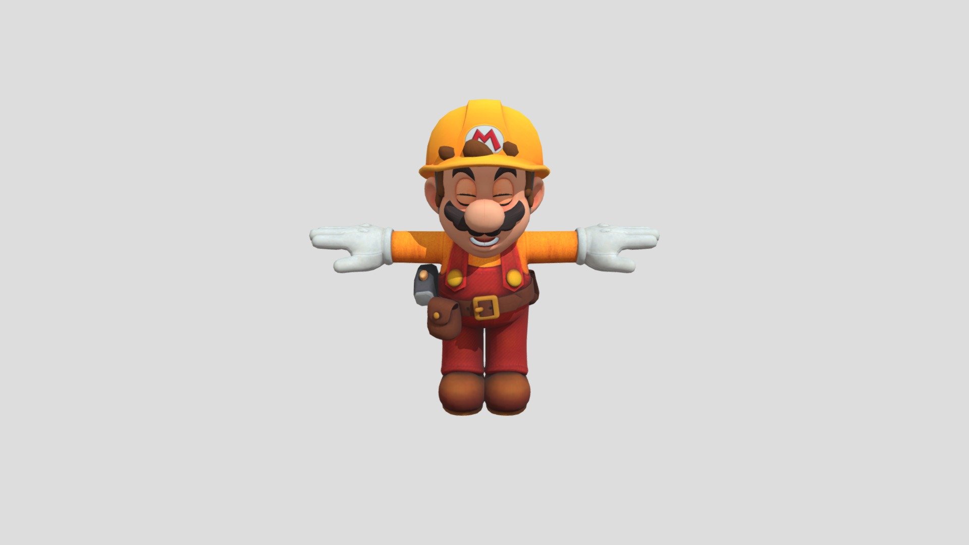 Mario Builder - Download Free 3D model by Peppino fnaf pizza tower ...