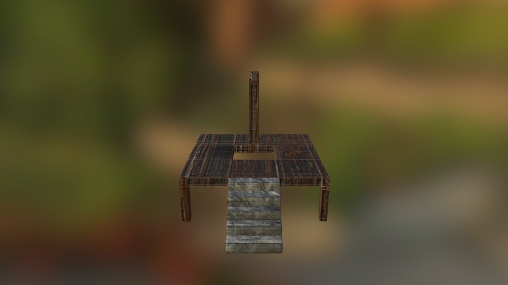 Gallows - 3D model by David (@Cloud1500) [8128460] - Sketchfab