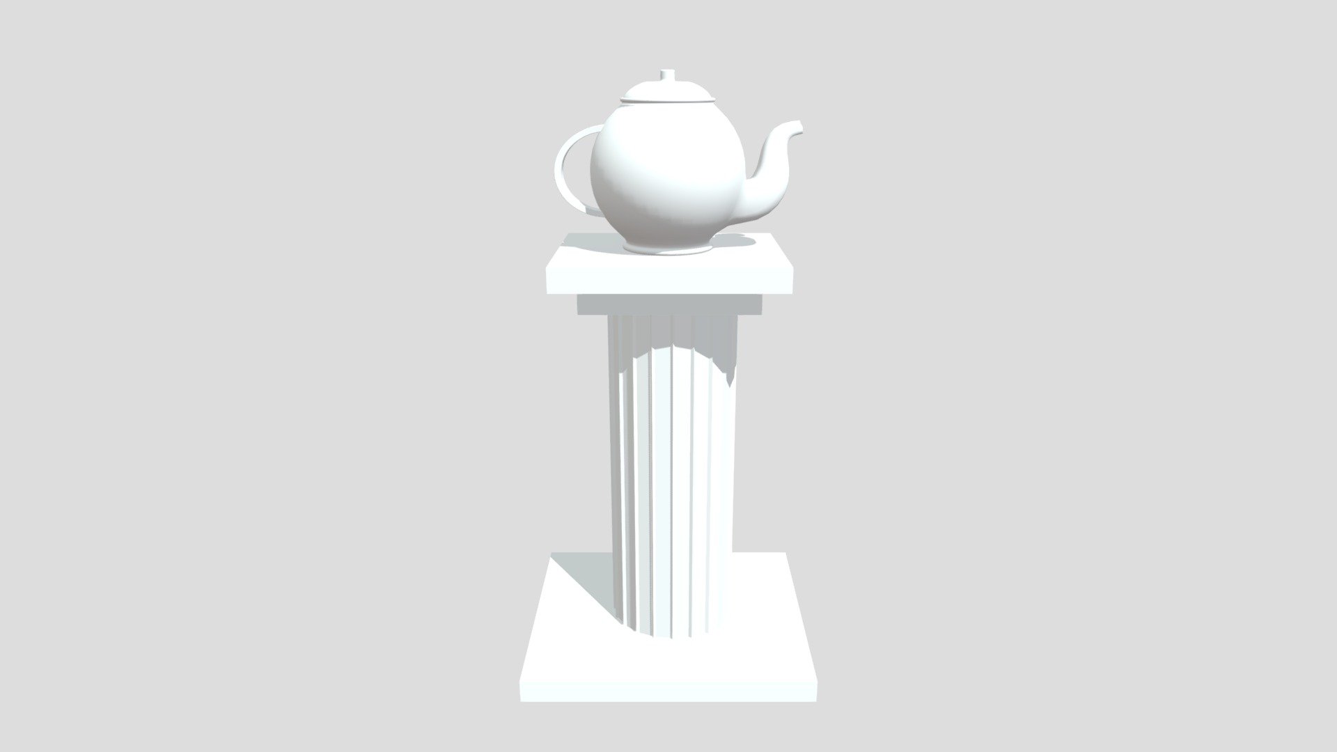 Teapot Virtual Monument - 3D model by zairemoon [8128654] - Sketchfab