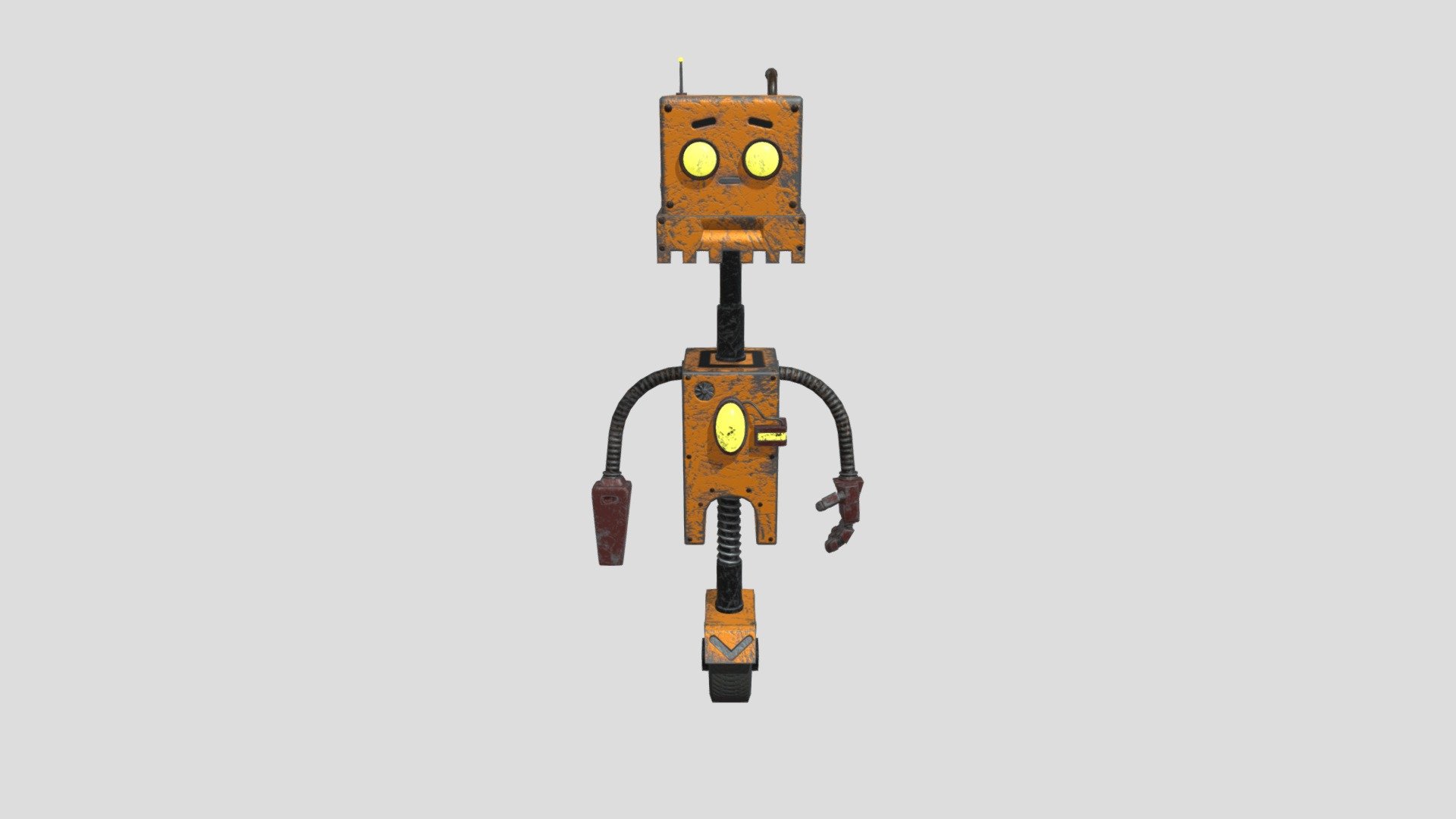 Robot - Download Free 3D model by Madison Berube (@MadisonB) [8128ca3 ...