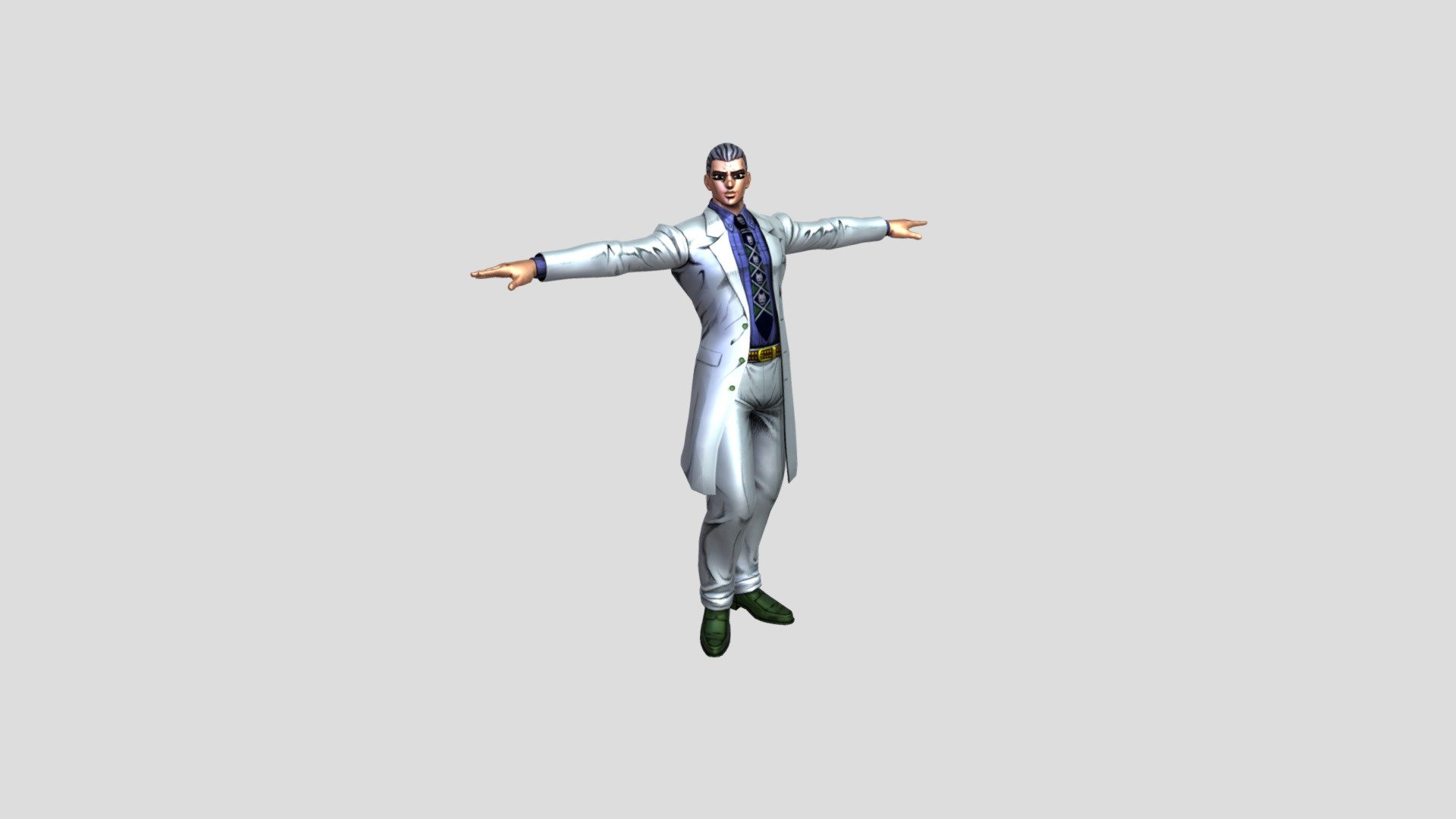 Kosaku kawajiri - Download Free 3D model by El_Director [81295a4 ...