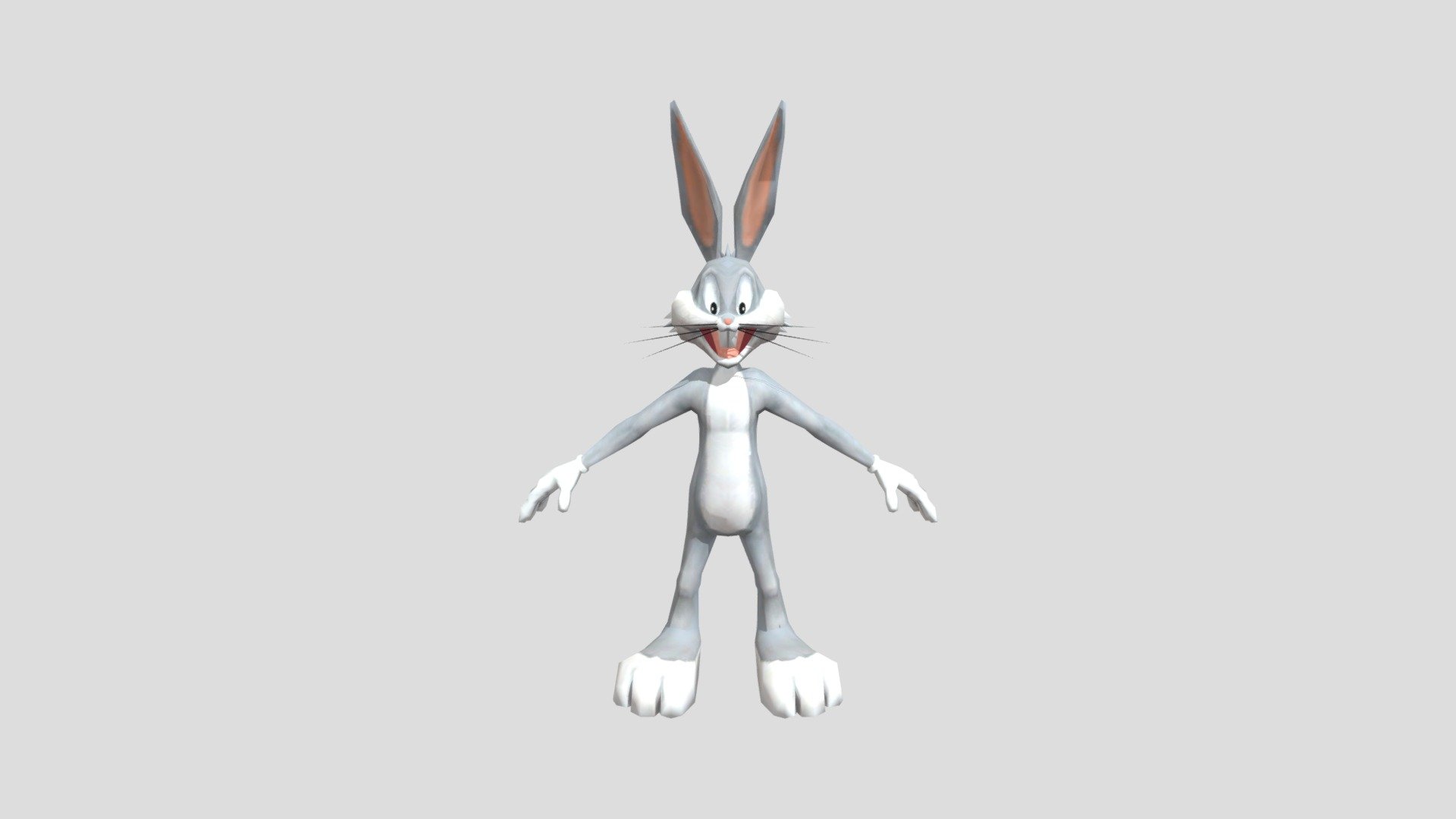 Bugs Bunny - Download Free 3D model by I'm a Looney Tunes Fan ...