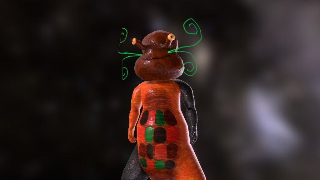 Goofy Monster - 3D model by MartinArana [812b74a] - Sketchfab