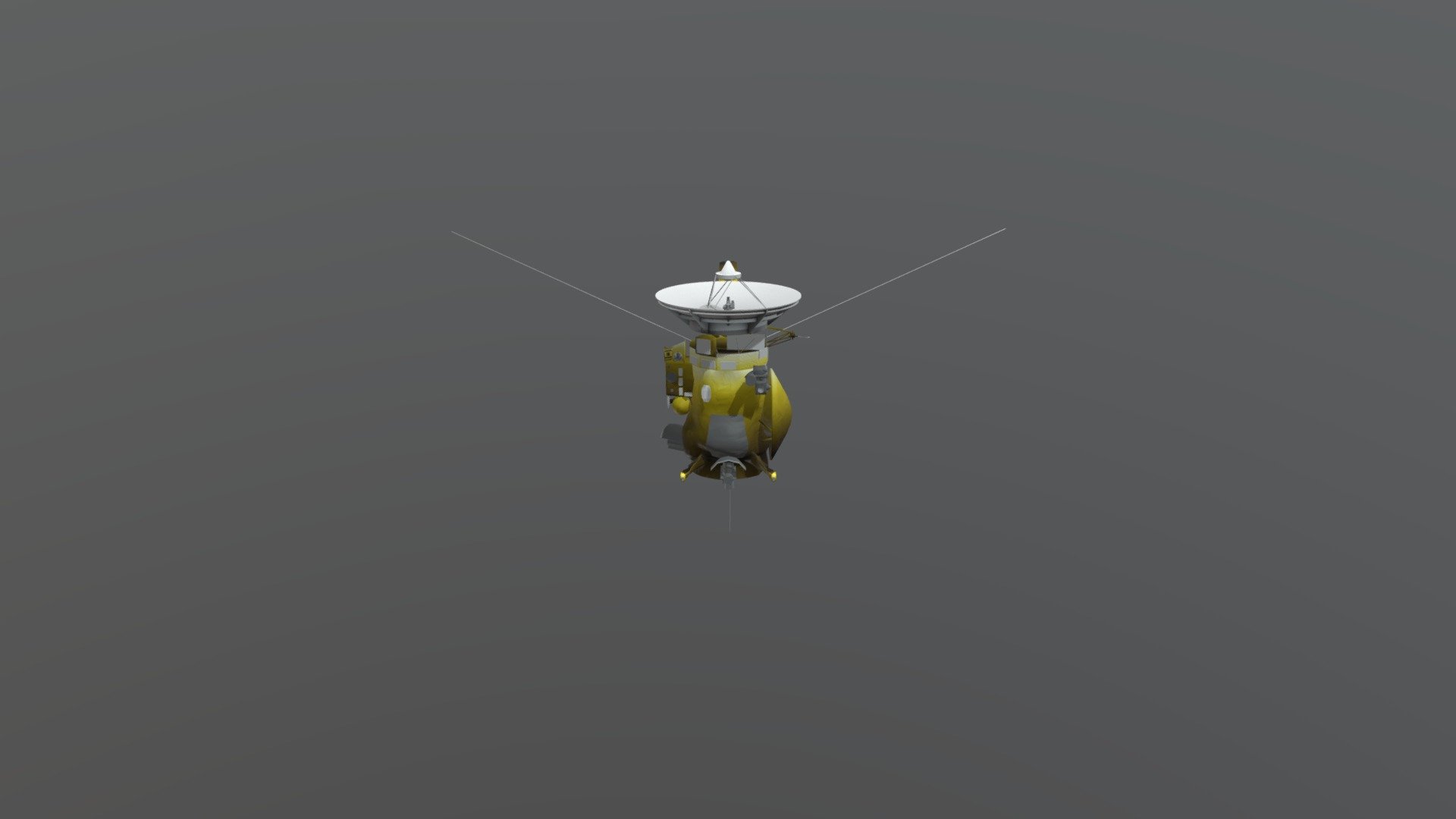 Cassini - 3D model by mbrennan [812c6a4] - Sketchfab