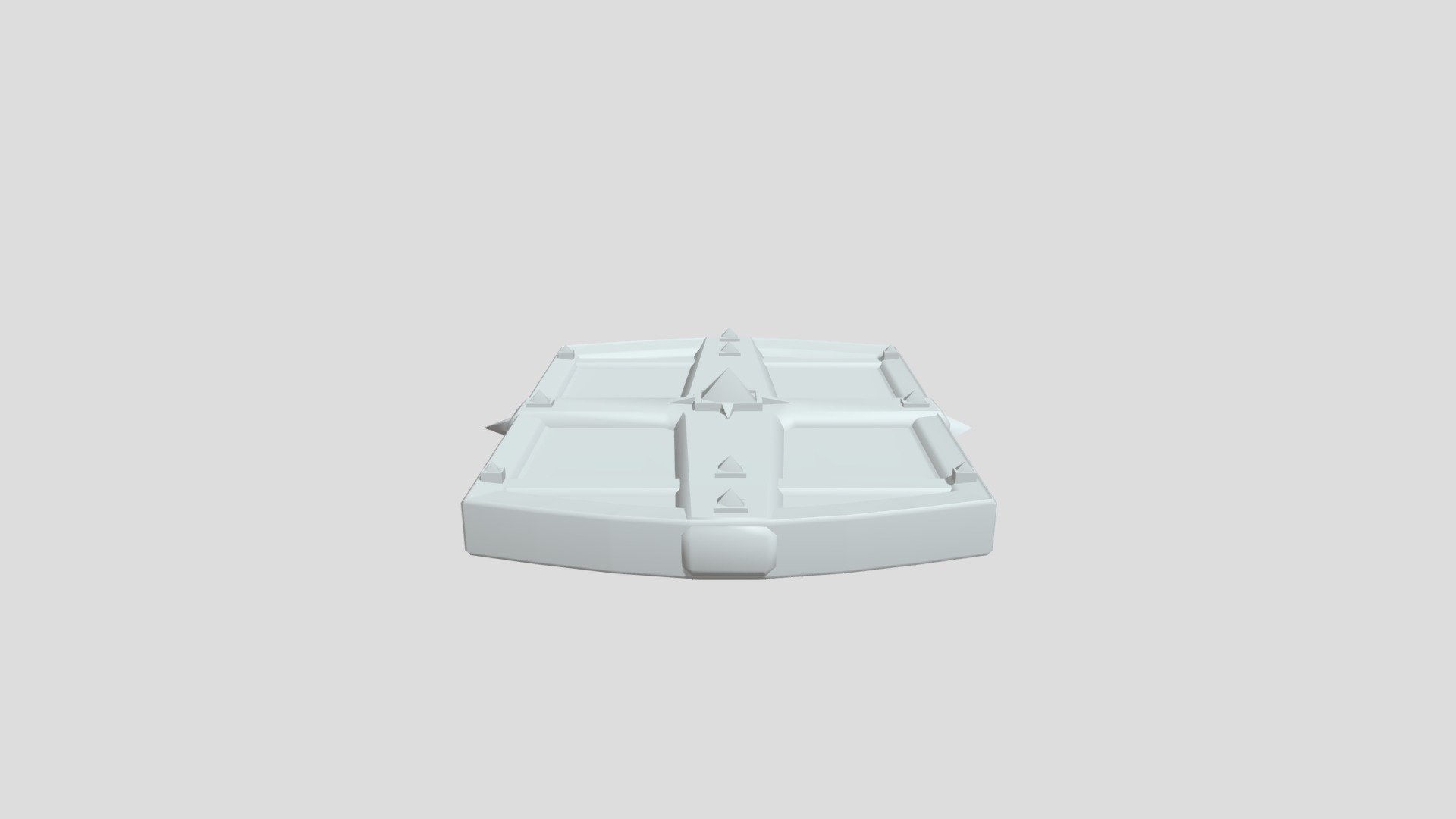 Square Shield - Download Free 3D model by DanielLeather [812cc3c ...