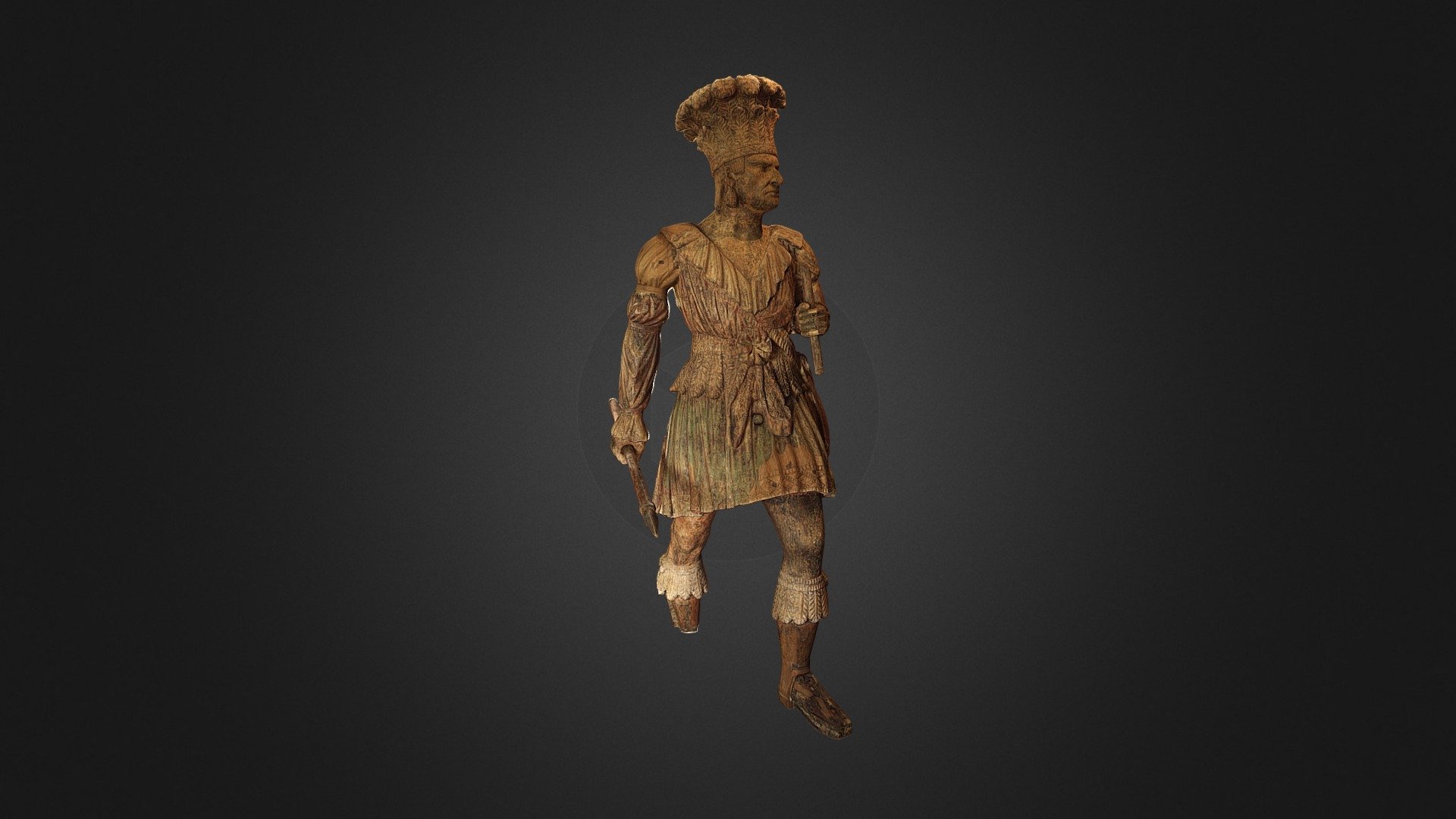 Figura de proa seculo XVIII MAH - 3D model by HDMacro [812cce9] - Sketchfab