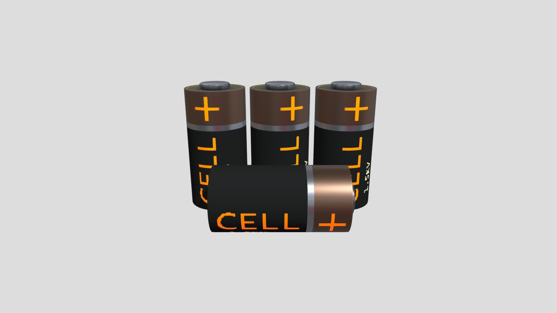 51 Power (batteries) - Download Free 3D model by Aurorasean [812d872 ...