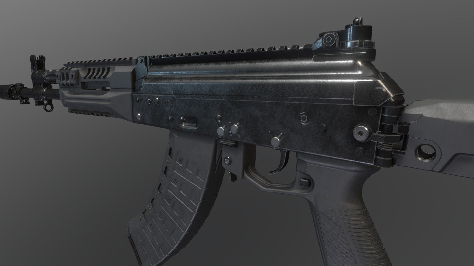 AK-15 - 3D model by lolmaniamsohandsome [812feb9] - Sketchfab