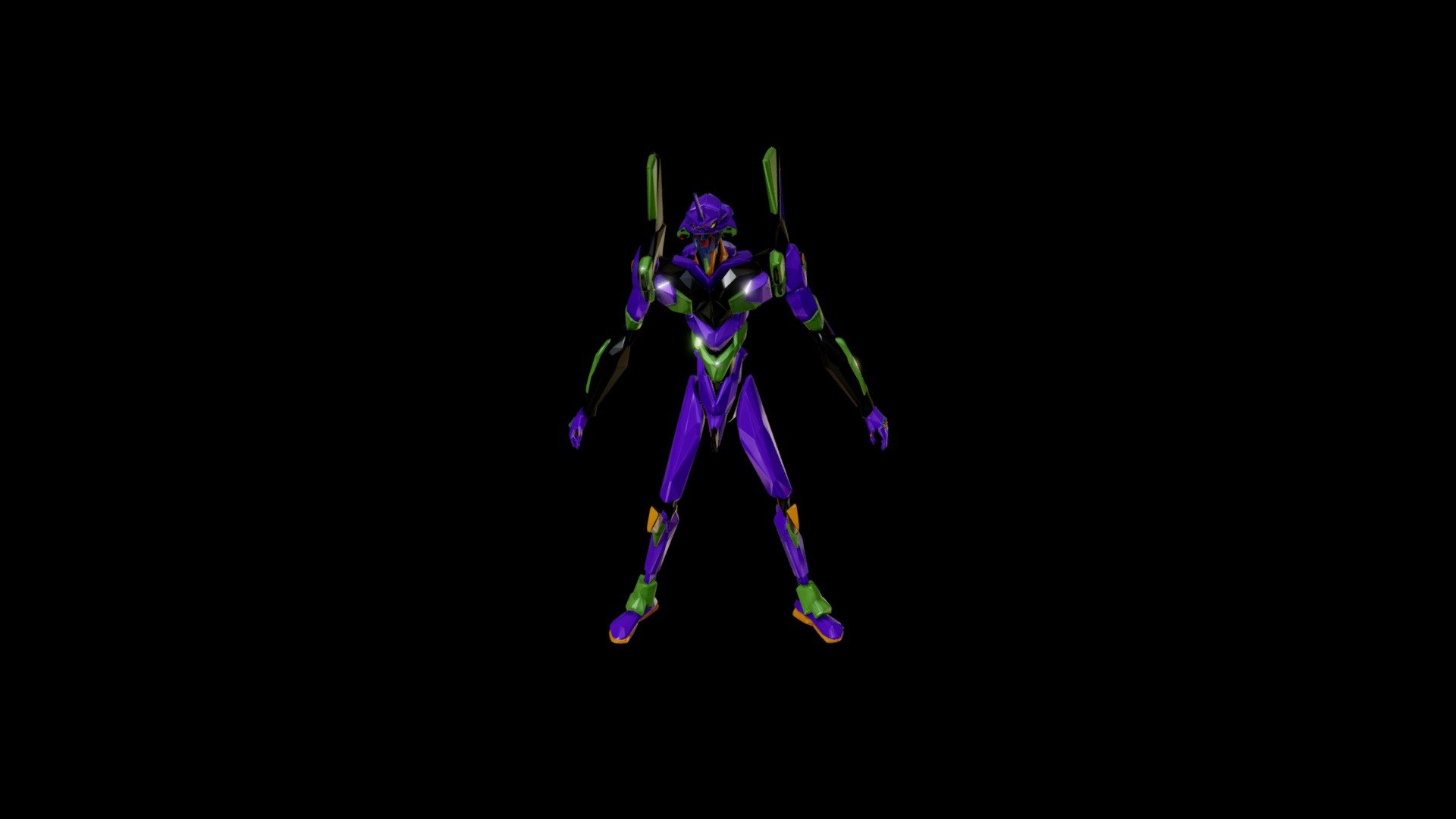 Twerking Eva Unit 01 - 3D model by tipatat [813020f] - Sketchfab