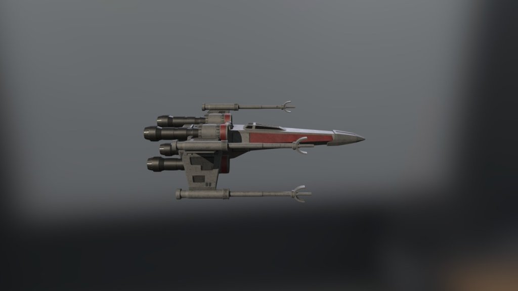 T65 X Wing - Star Wars - 3D model by mynameisglu [81310c0] - Sketchfab