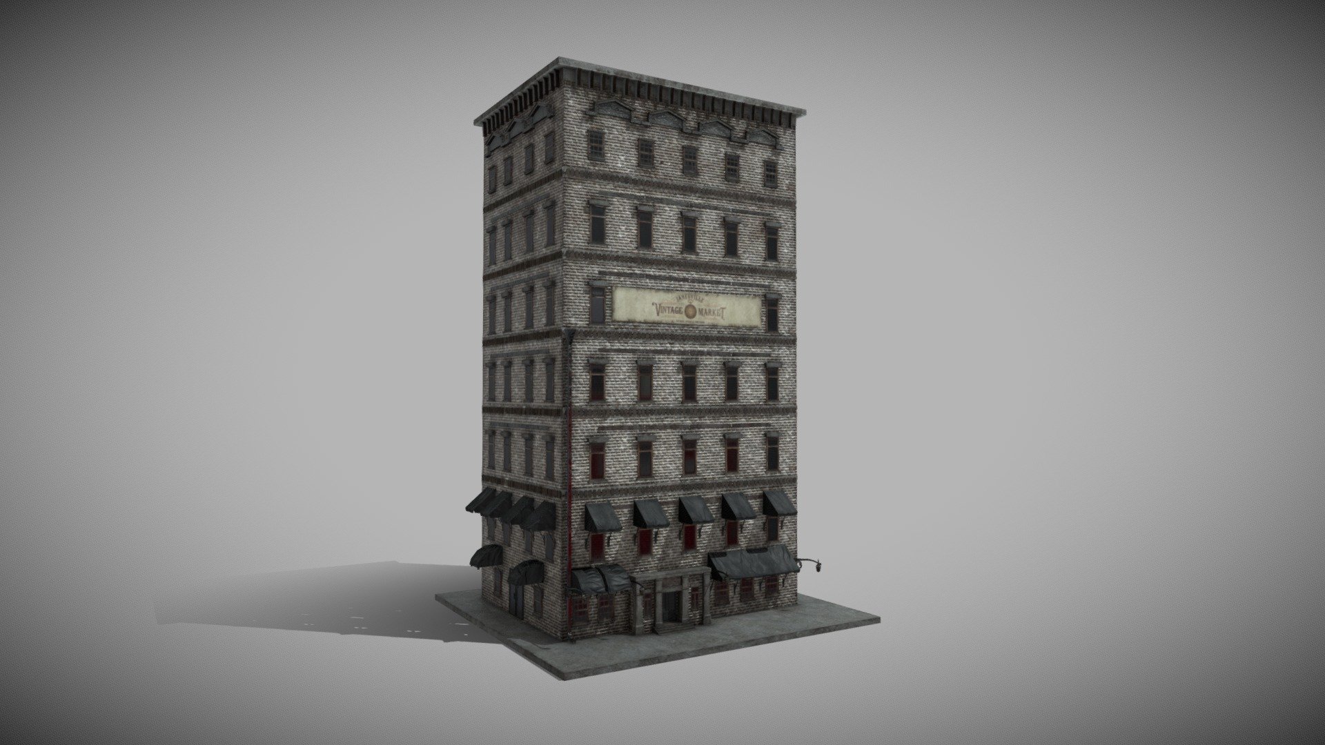 Old New york buildings 1930 6 - Buy Royalty Free 3D model by el_cerilla ...