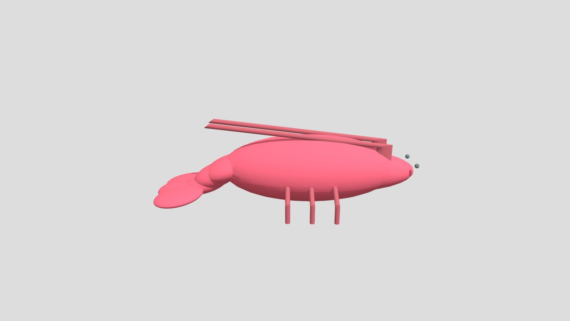 Lomster - Download Free 3D model by AaAaAaAaAaAaAaAaAa [8132109 ...