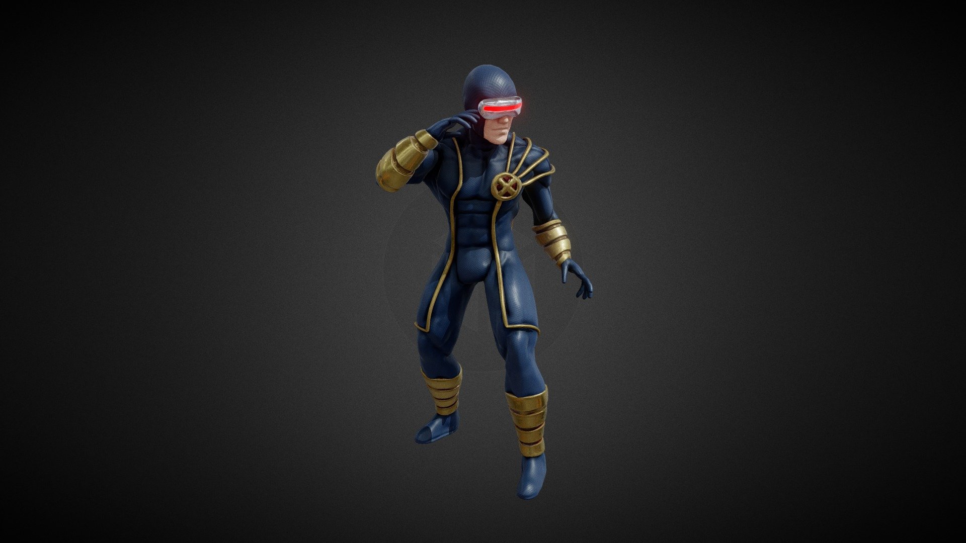 Cyclops - Modern Costume - Miniature Preview - 3D model by Patryk ...