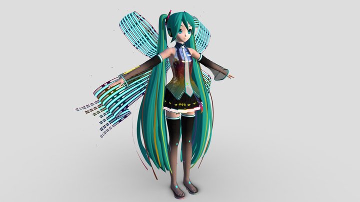 Vocaloid 3D models - Sketchfab