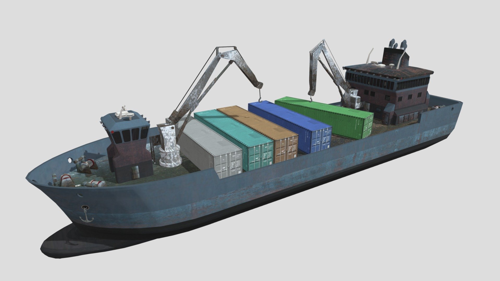 Work Ship - Download Free 3D model by gogiart (@agt14032013) [813256d] - Sketchfab