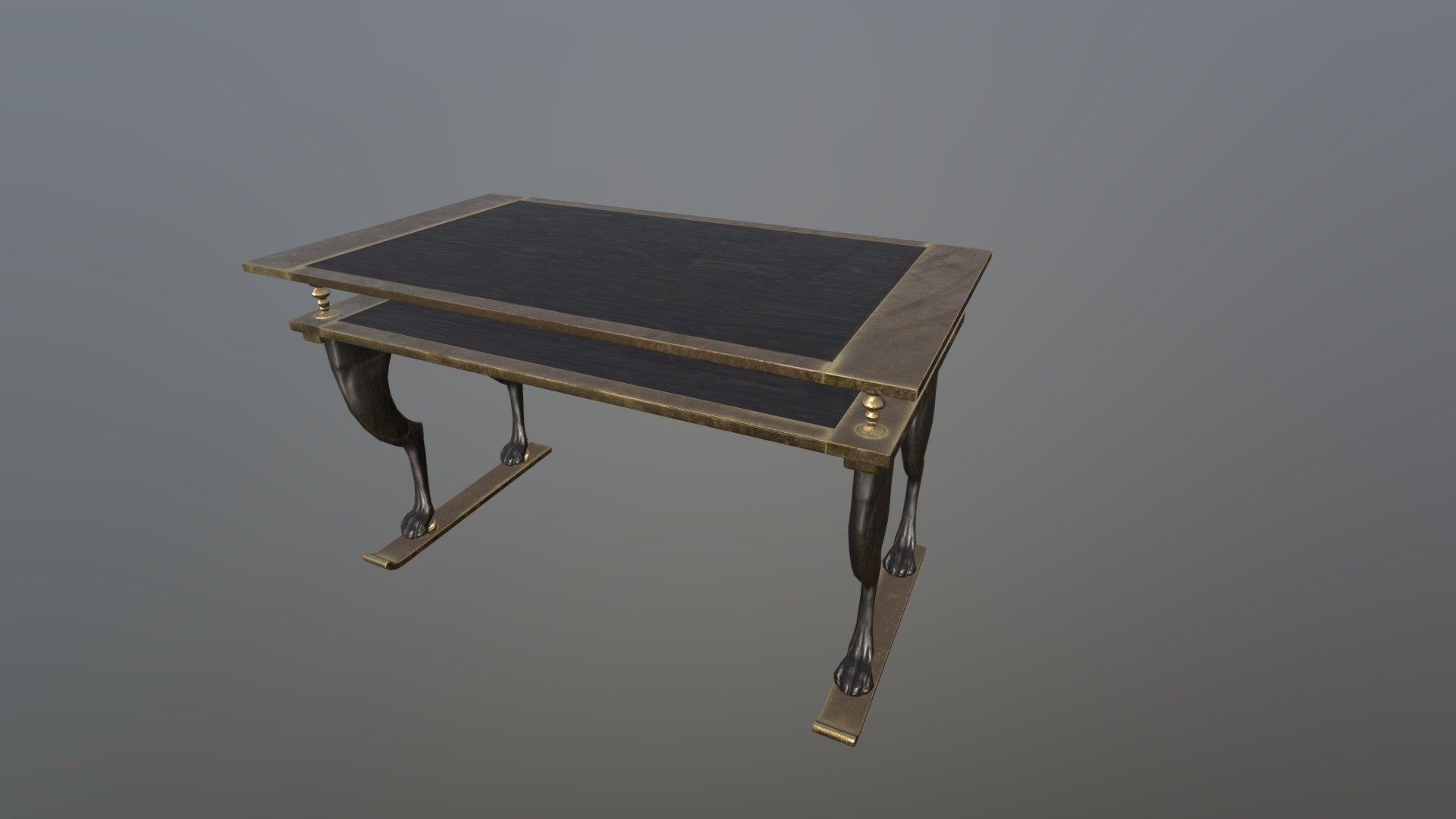 Antique table - 3D model by NormalMap [8132f74] - Sketchfab