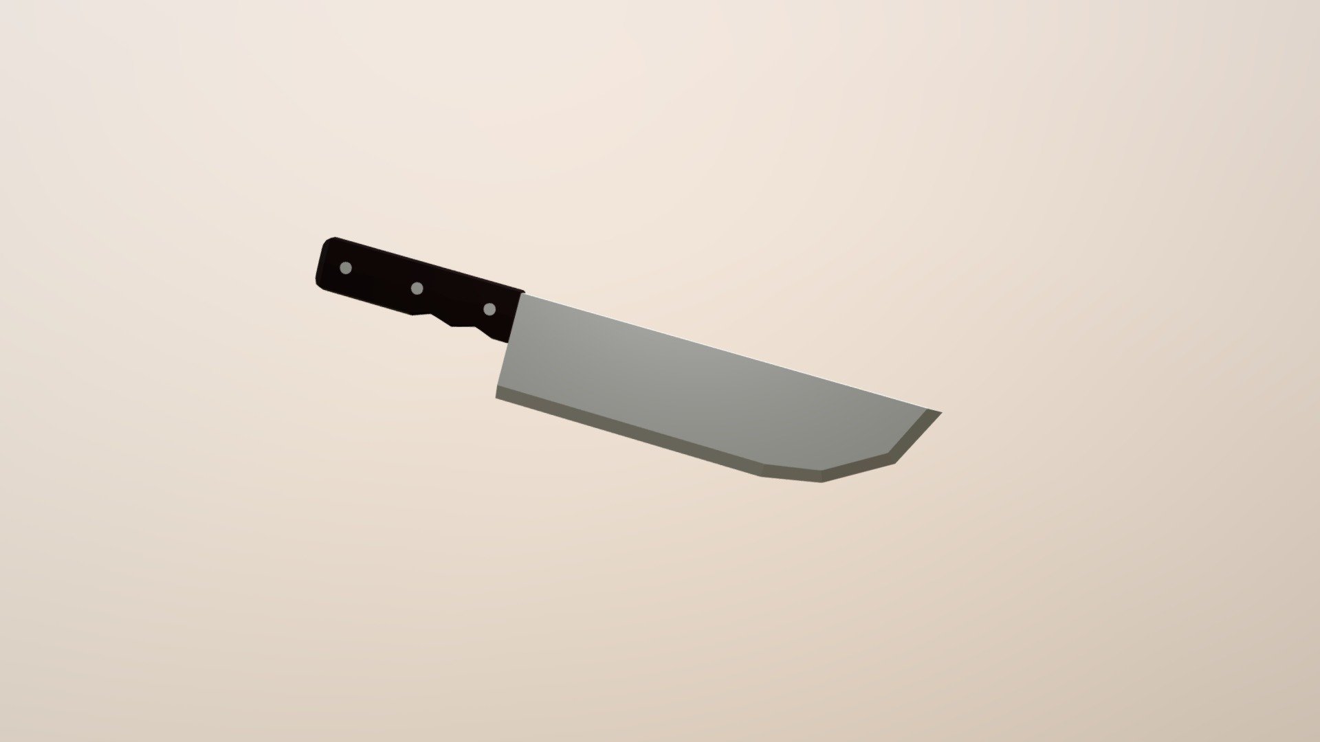 Pisau - 3D model by Sandy Phang (@edamameboy) [8134c5c] - Sketchfab