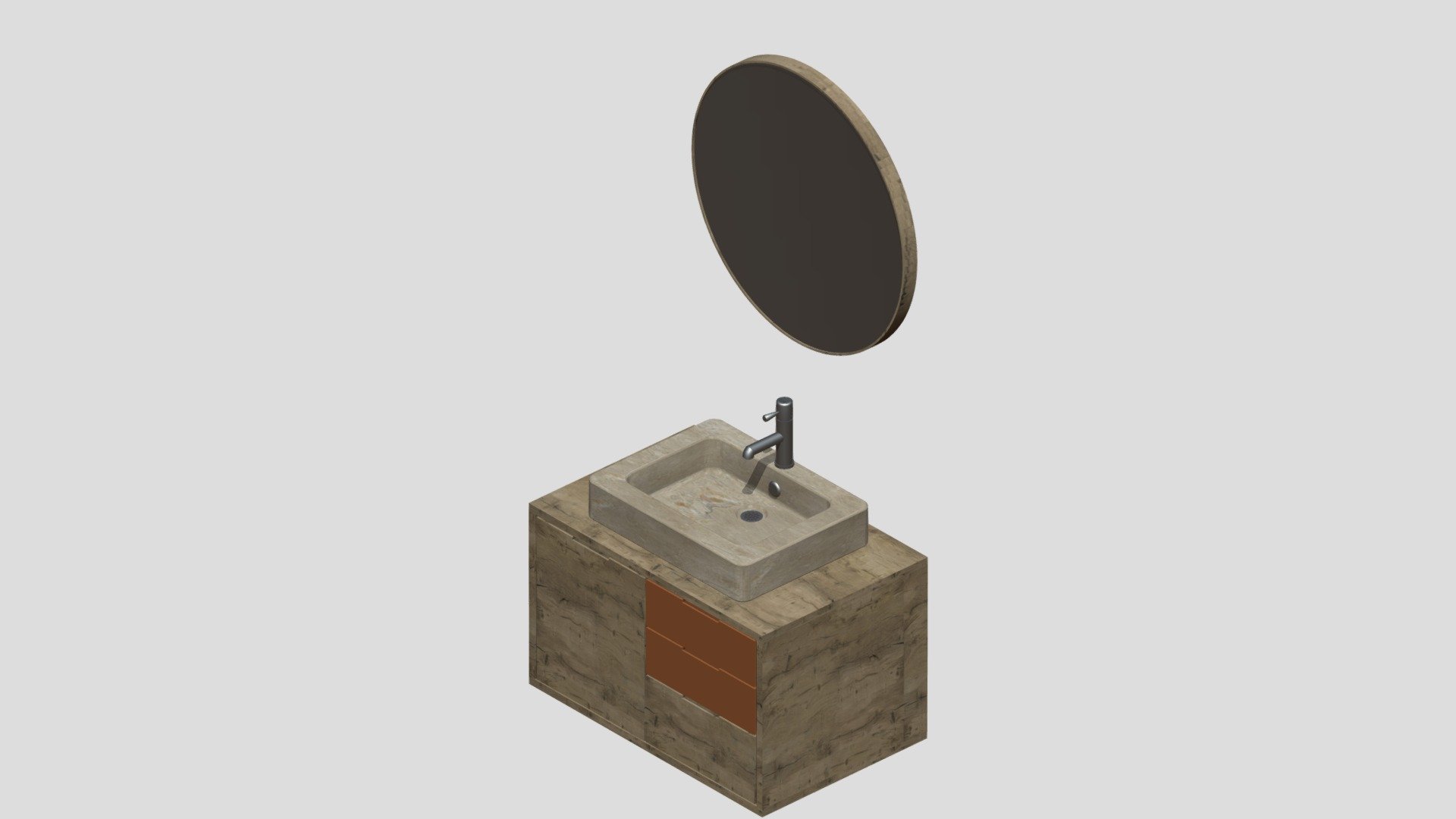 FDC DZYN Bathroom Cabinet - Download Free 3D model by geppettomaster ...